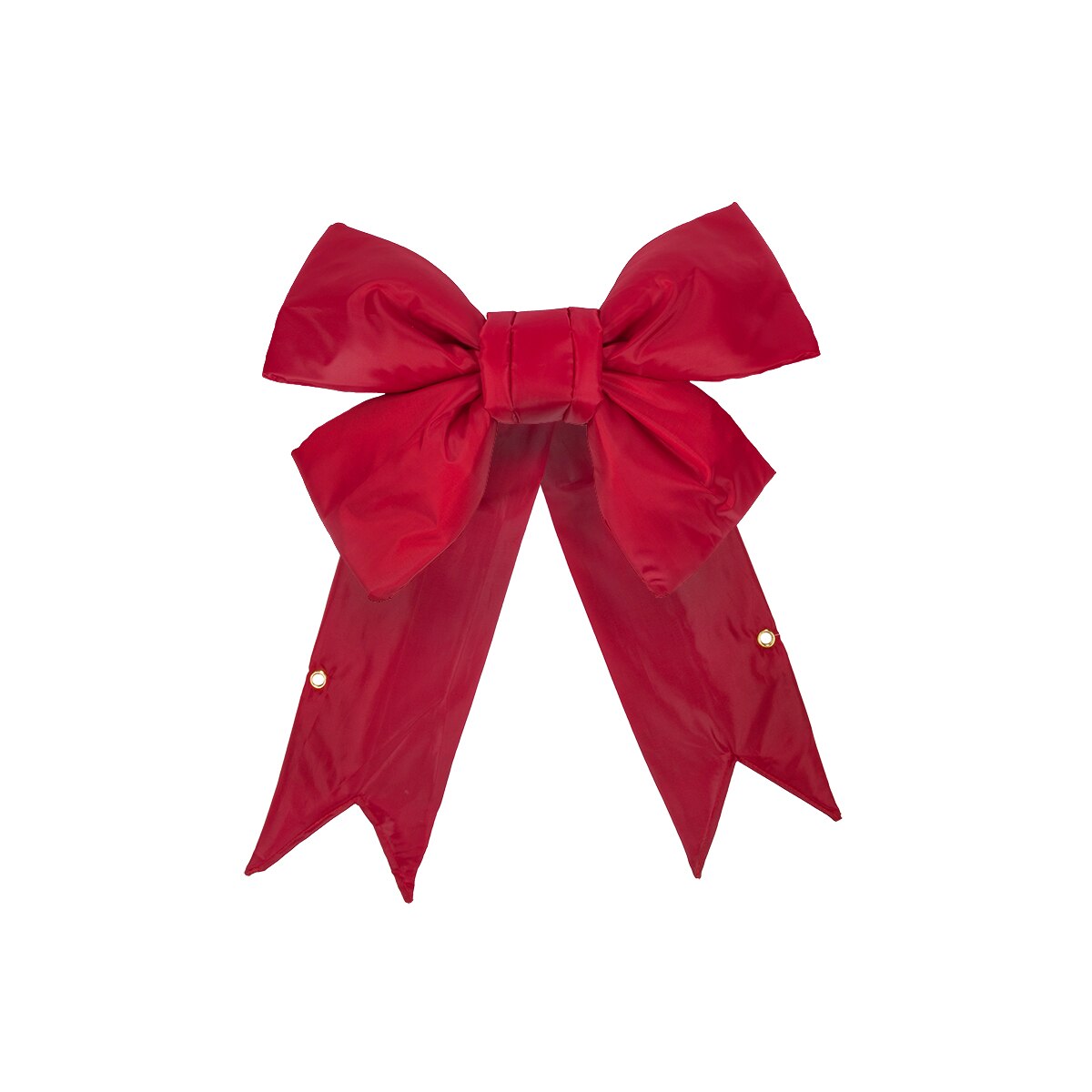 RED NYLON BOW