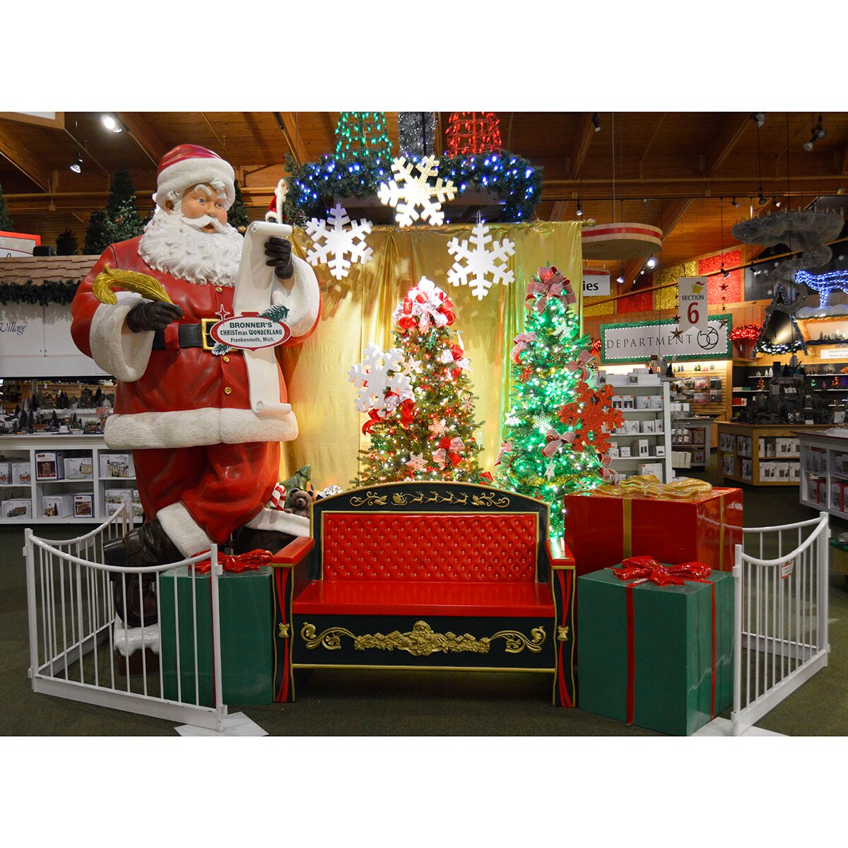 Christmas Bench